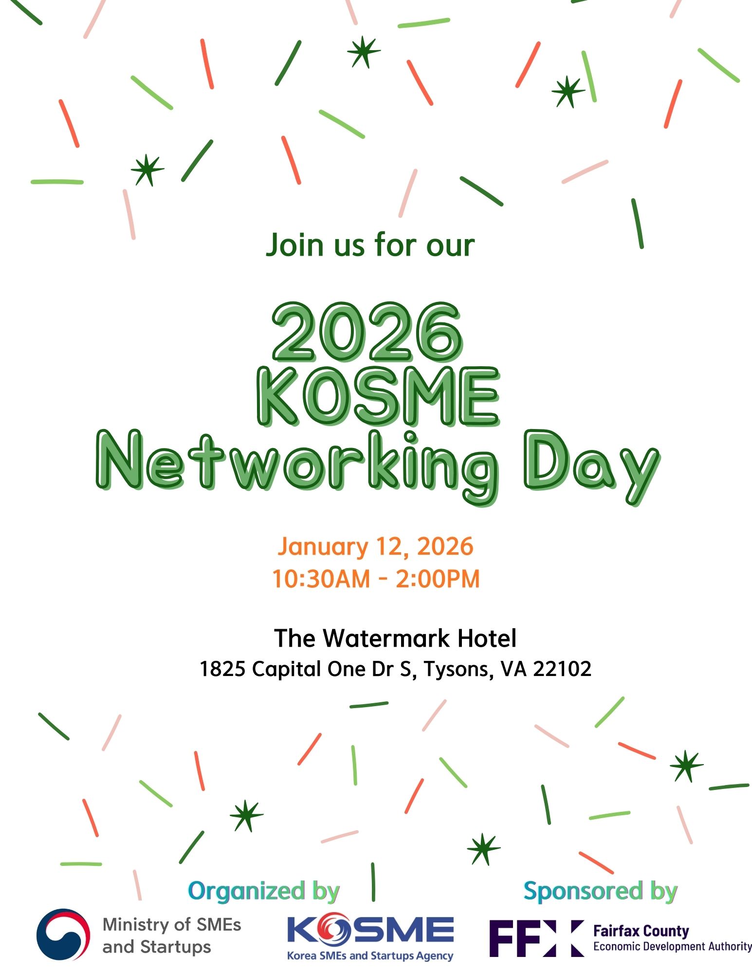 2026 KOSME Networking Day - Fairfax County EDA