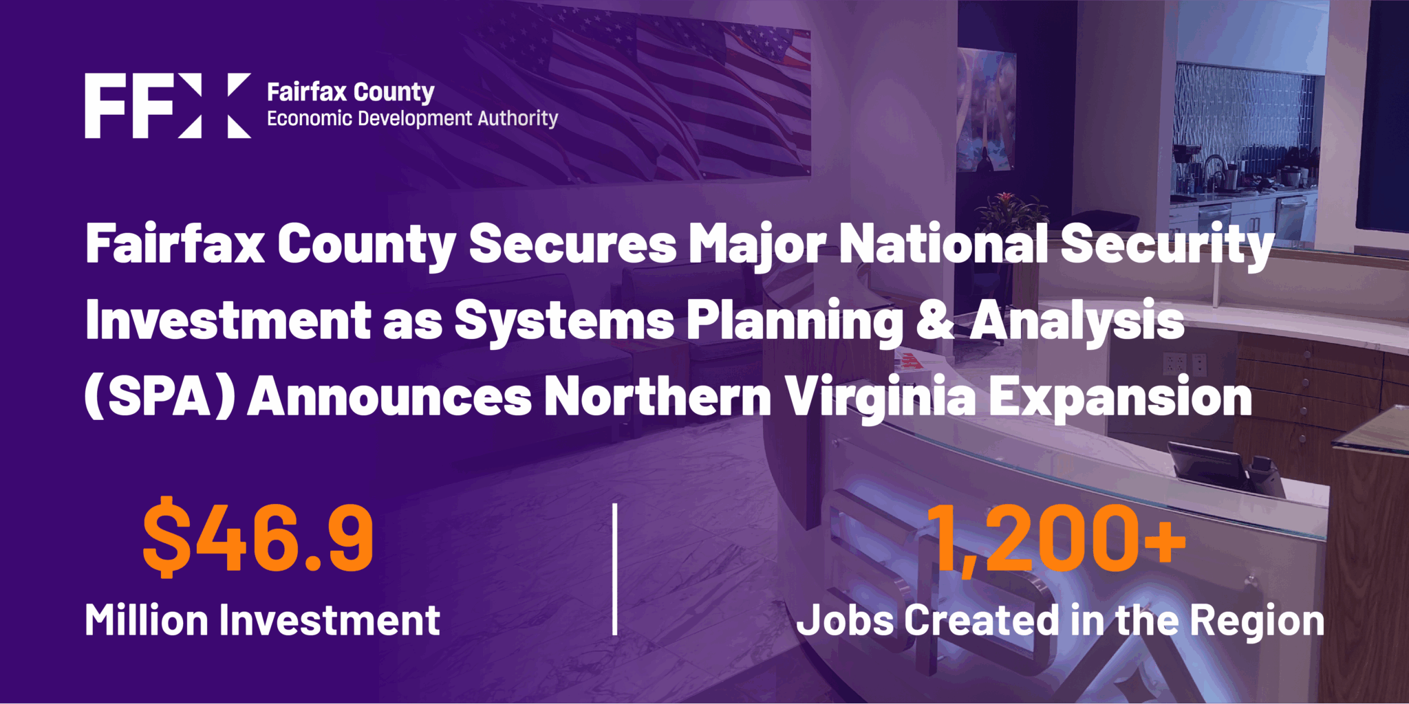 Fairfax County Secures Major National Security Investment as Systems Planning & Analysis ...
